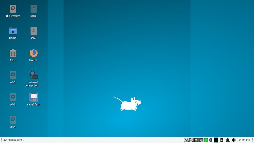 USBメモリにQuickPup64をインストール: LinuxでCD音楽再生 PuppyLinux編