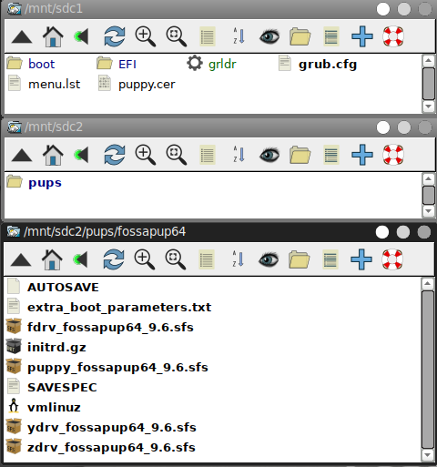 Grub2起動ハイブリッドUSBパピー作成アプリ4種: LinuxでCD音楽再生 PuppyLinux編